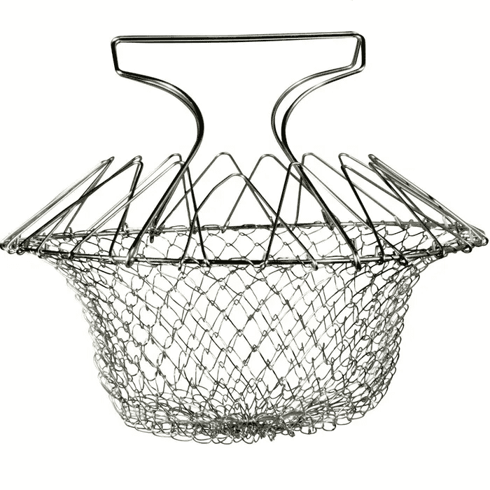 Stainless Steel Cooking Basket from Essential Aids