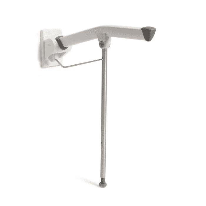 Toilet Arm Support Rex With Supporting Leg - 70cm from Essential Aids