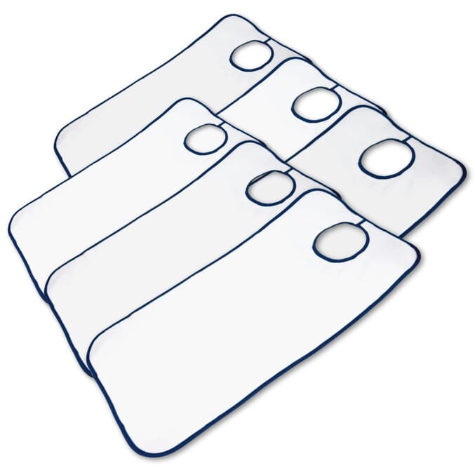 2-Pack Reversible Towelling Bib - 3 Packs - 6 Bibs from Essential Aids