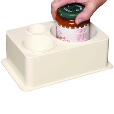 Spill Not Jar Holder from Essential Aids