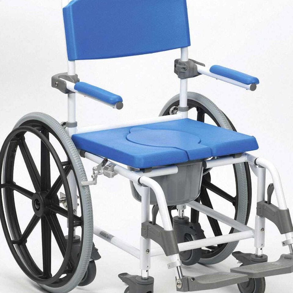 Adaptable Shower Commode Chair