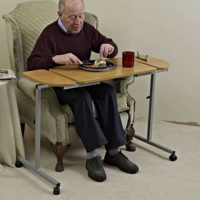 Adjustable Tilting Over Bed & Over Chair Table from Essential Aids