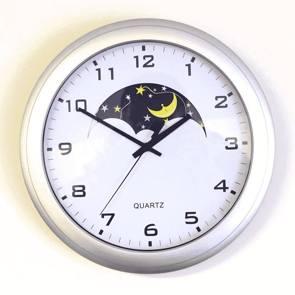 Analogue Dementia Care Day/Night Wall Mount Clock from Essential Aids