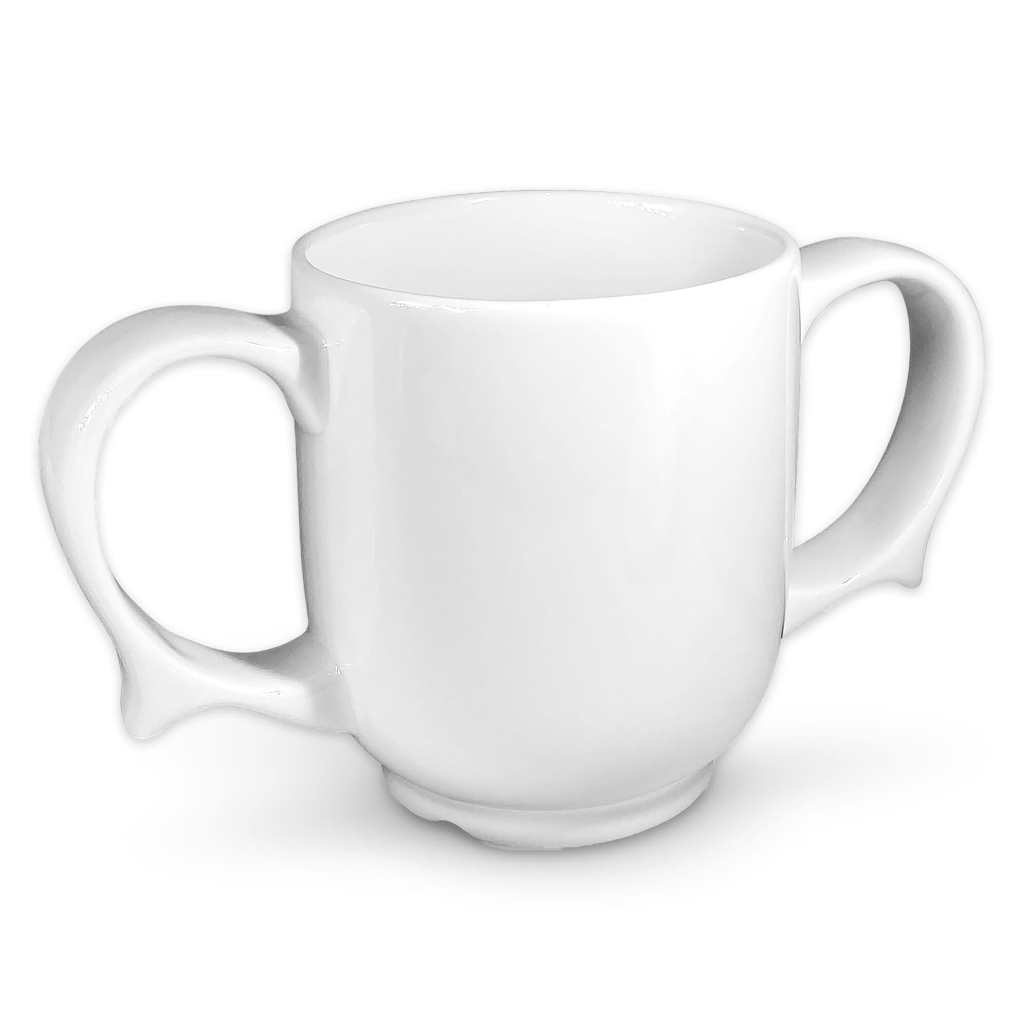 Dignity Two Handled Mug - White from Essential Aids