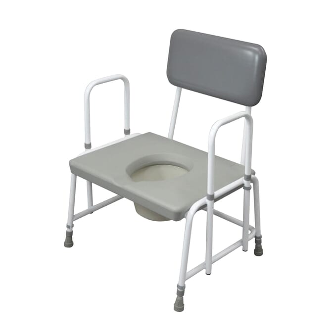 Dorset Devon and Suffolk Bariatric Commodes - Detachable Arms from Essential Aids