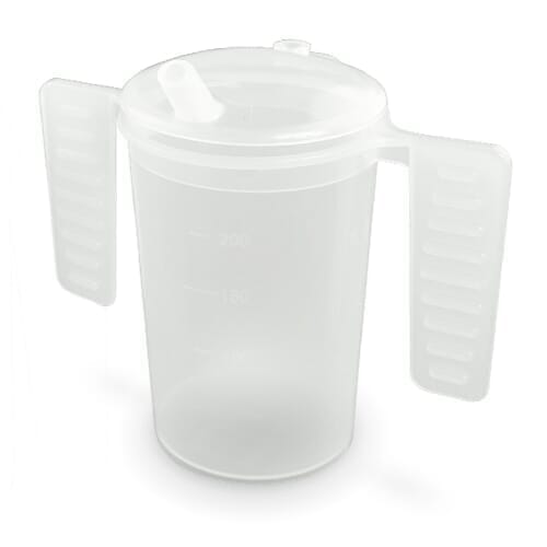 Dual Wing Handled Drinking Beaker - Single from Essential Aids