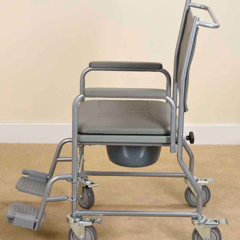 Economy Wheeled Commode from Essential Aids