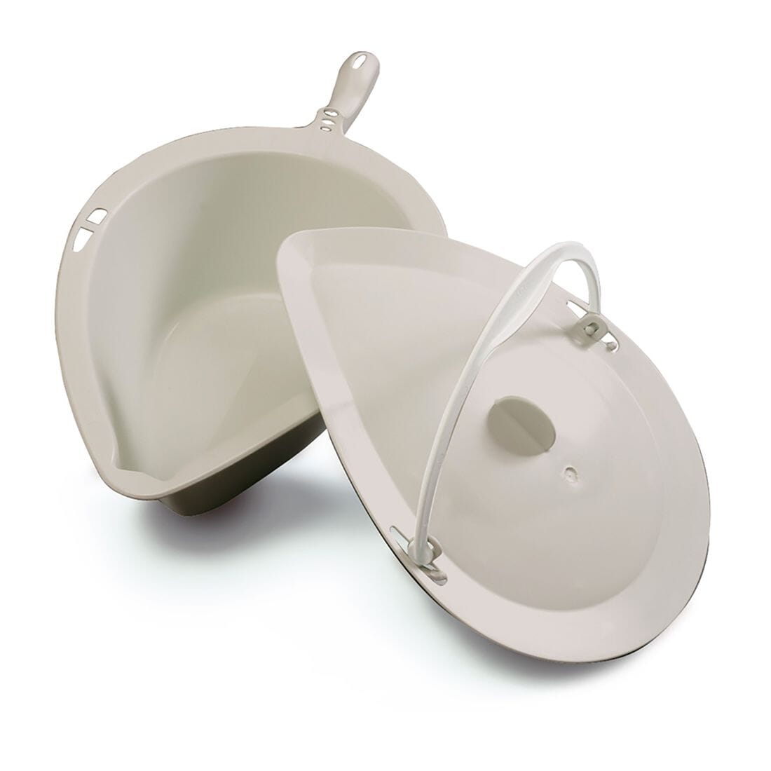 Etac Clean Accessories - Grey Commode Pan and Lid from Essential Aids