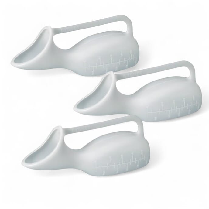 Female Urinal With Handle - Pack of 3 from Essential Aids