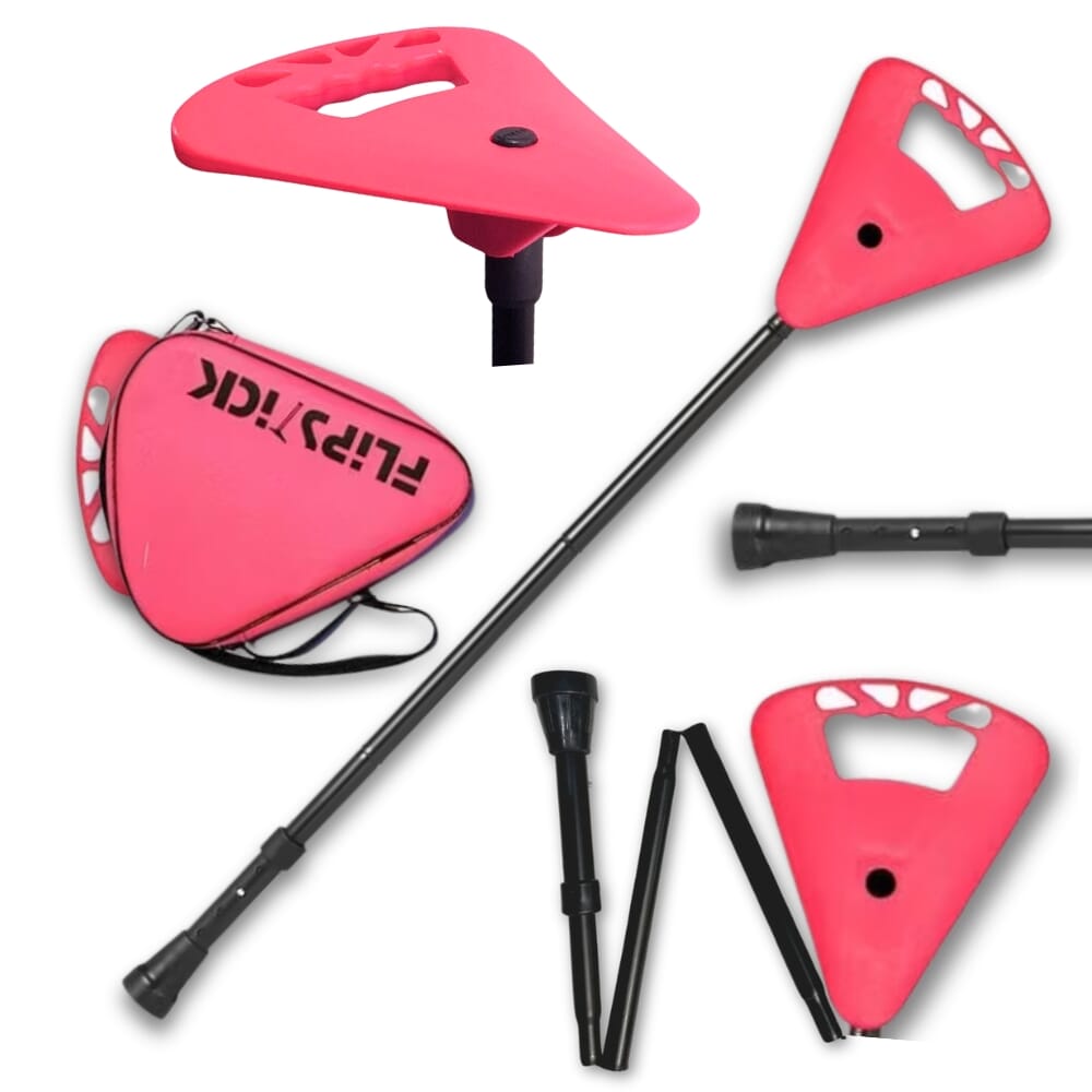 Flipstick Walking Stick - Flipstick Original Black from Essential Aids