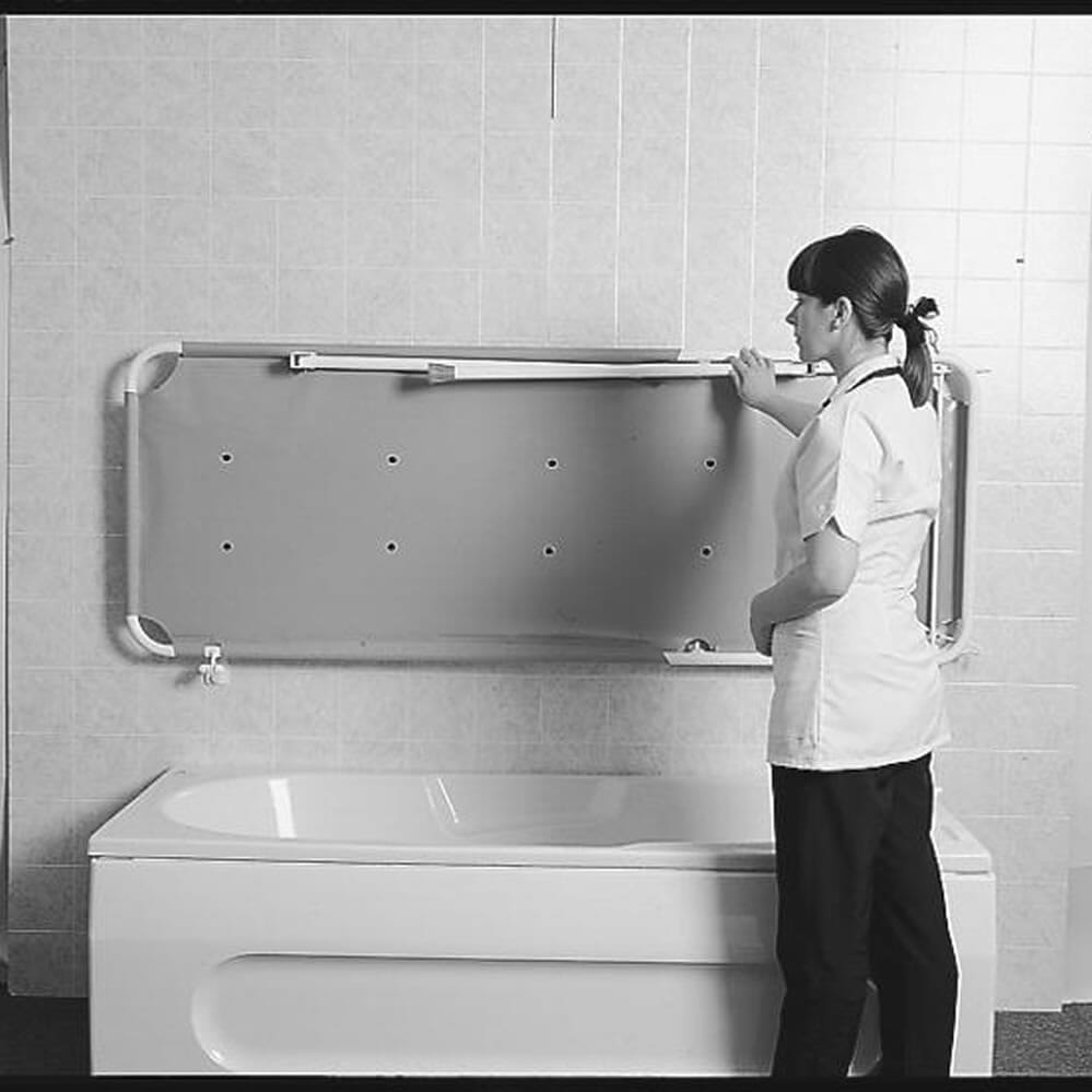 Folding Changing Shower Stretcher with Adjustable Back - Right Hand ...