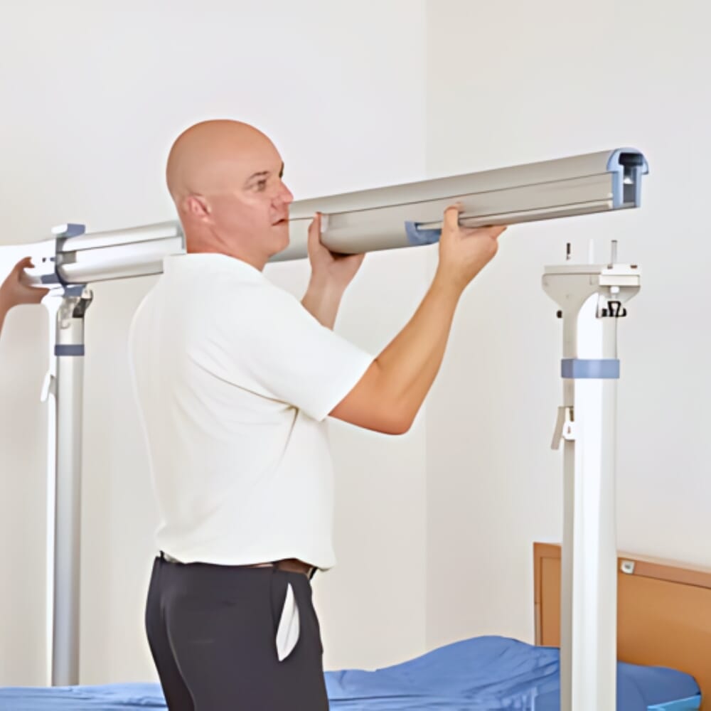 Freestanding Gantry Track System from Essential Aids