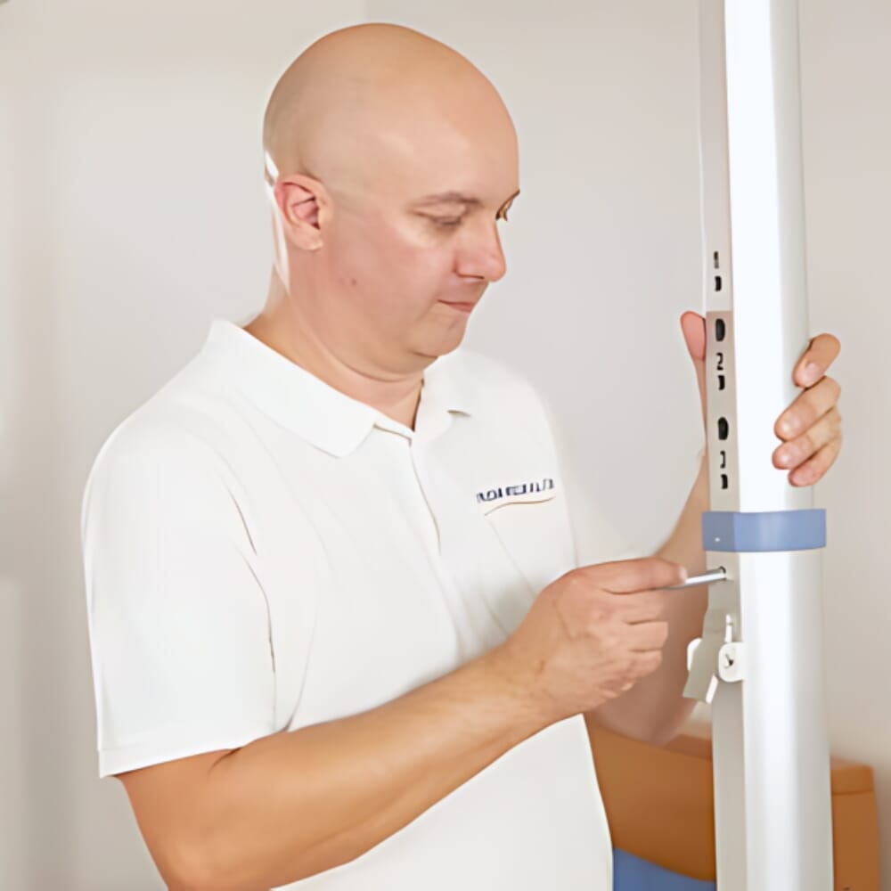 Freestanding Gantry Track System from Essential Aids