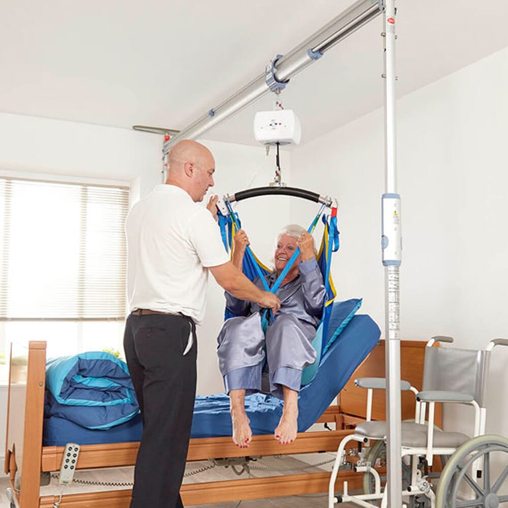 Freeway CP200 Portable Ceiling Track Hoist from Essential Aids