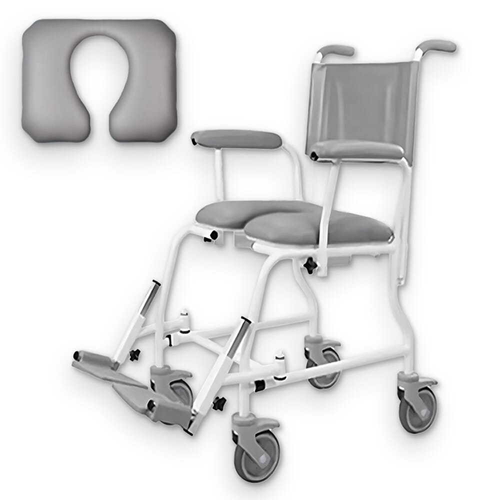 Freeway T40 Shower Chair with Horseshoe Seat - Narrow - 44cm (17") from ...