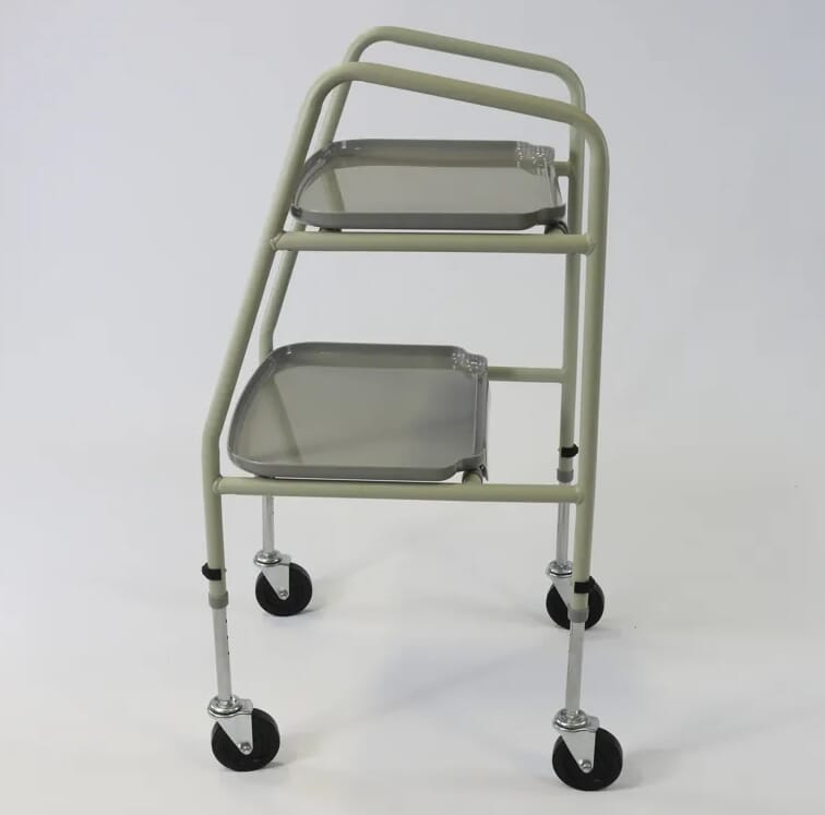 Home Helper Trolley - Brown - Cream from Essential Aids