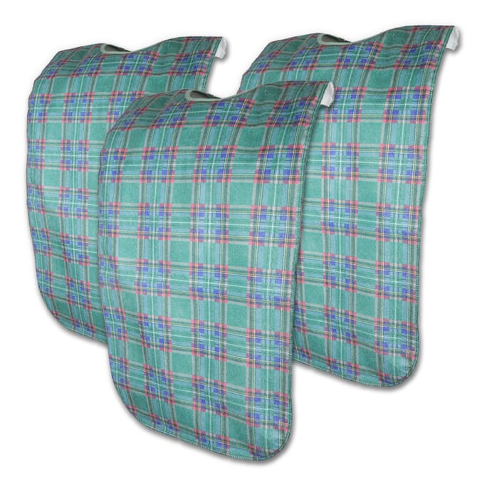 Large Clothing Protector - Green Stuart - Pack of 3 from Essential Aids