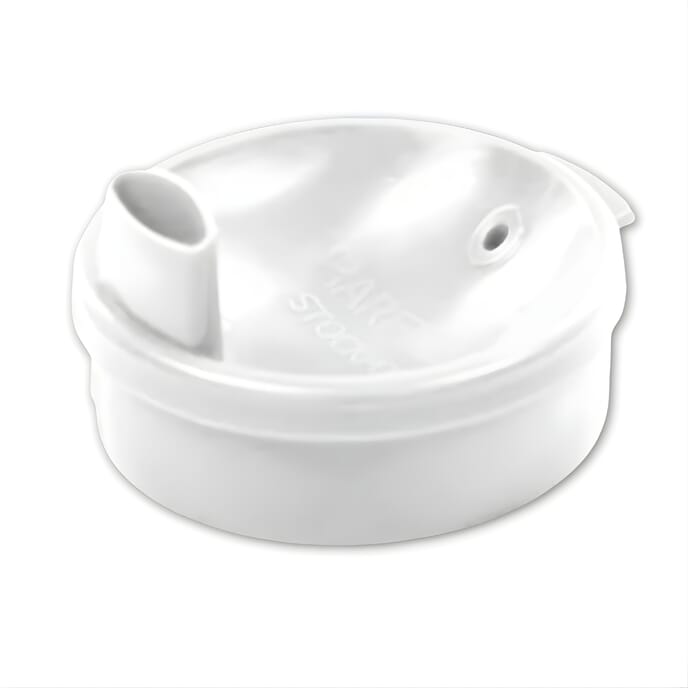 Lid for Graduated Two Handled Beaker - Wide - White from Essential Aids