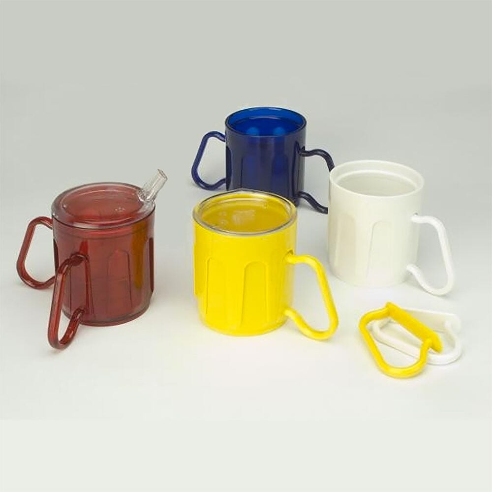 Non Spill Cup, Disabled Drinking Cups, Two Handled Mugs For Elderly