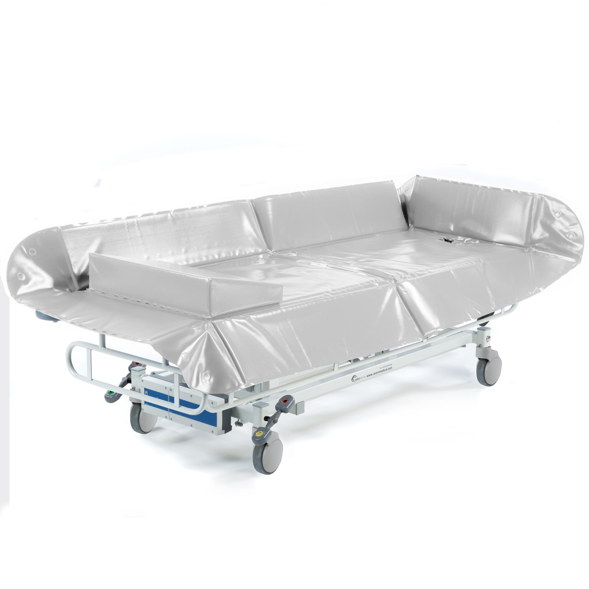 Medicare Height-Adjustable Shower Trolley - Hydraulic from Essential Aids