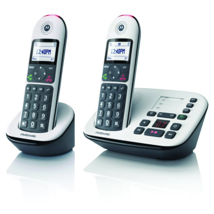 Motorola CD5012 Big Button Cordless Phone - Twin from Essential Aids