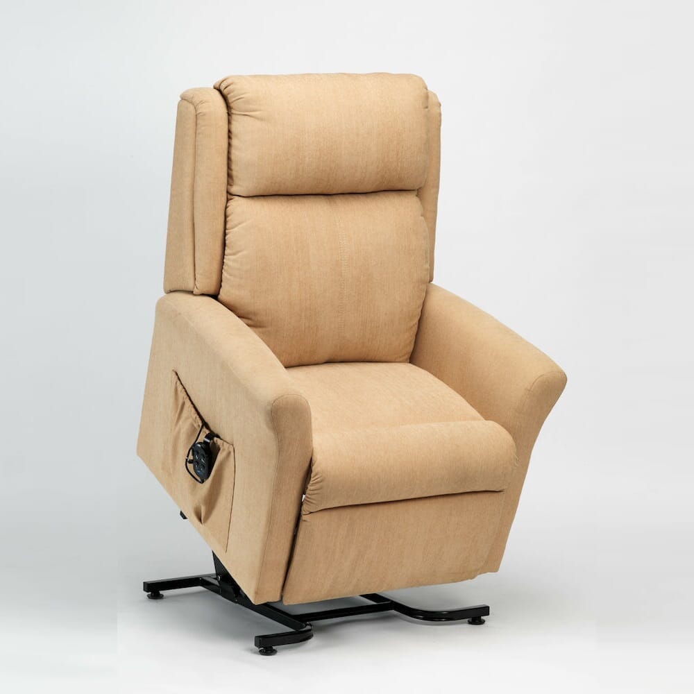 Petite Memphis Luxury Dual Motor Riser Recliner Chair - Dark Grey ...