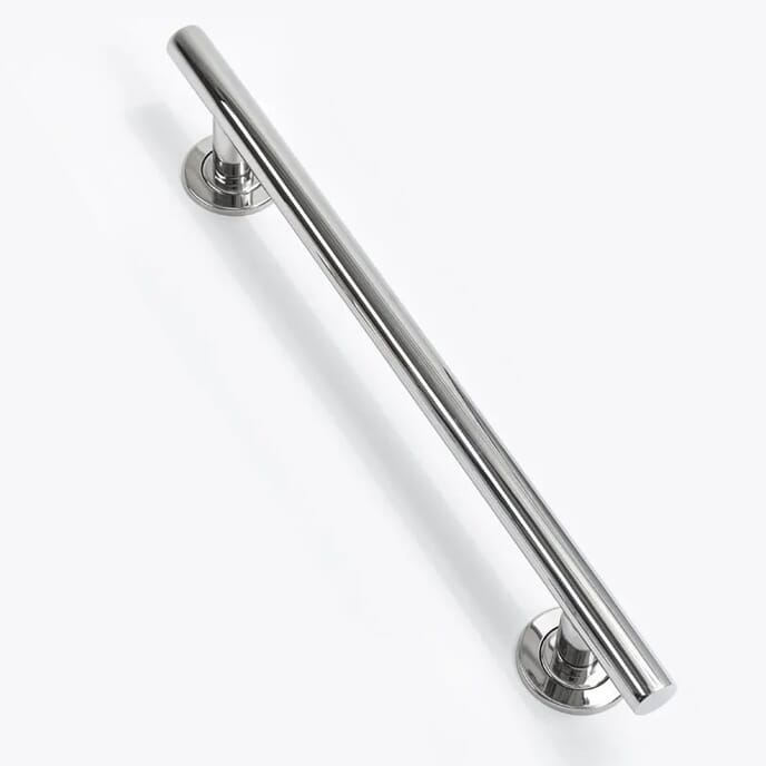Polished Stainless Steel Grab Rails - Straight 24" - Straight 14" from ...