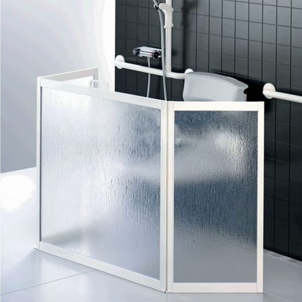 Portable Shower Screen - Two Panel 750mm High from Essential Aids