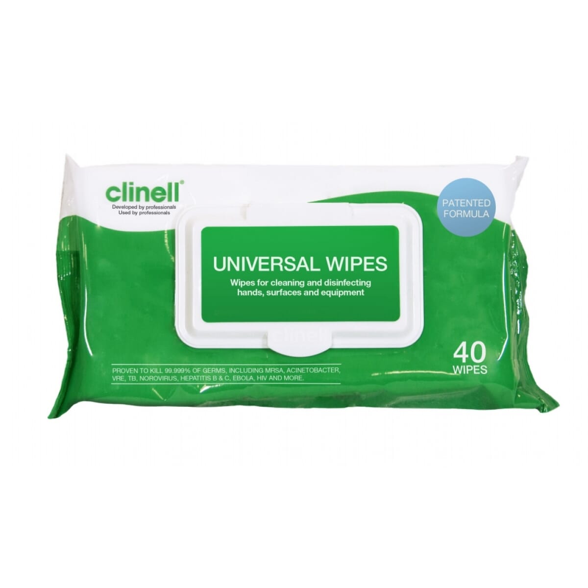 Clinell Universal Wipes - Pack of 40 from Essential Aids