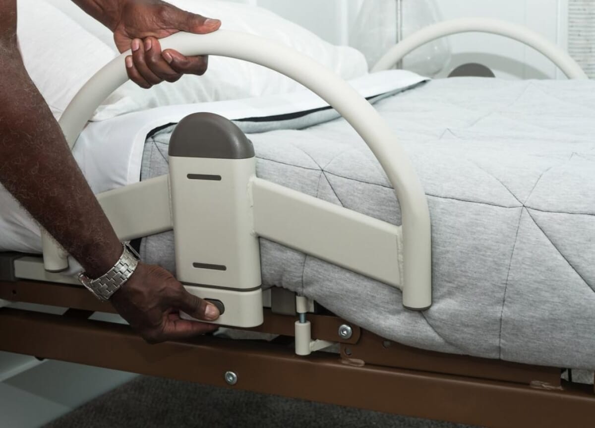 EZ Click Bed Rail from Essential Aids