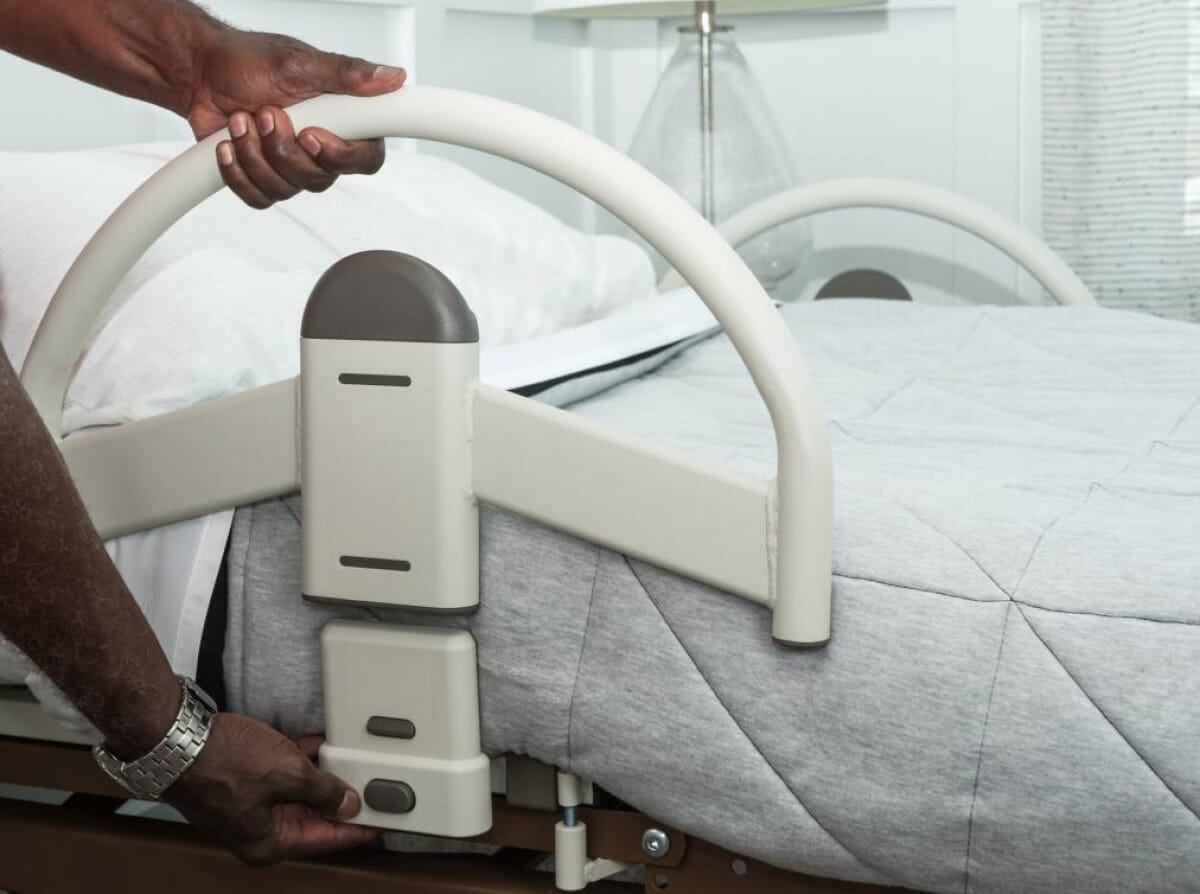 EZ Click Bed Rail from Essential Aids