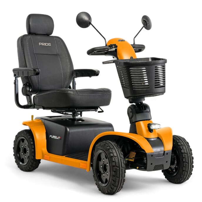 Pride Colt Pursuit 2.0 Mobility Scooter - Orange with 100AH battery ...