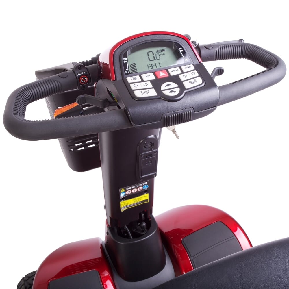 Pride Colt Pursuit Mobility Scooter - Red with 50AH battery from ...