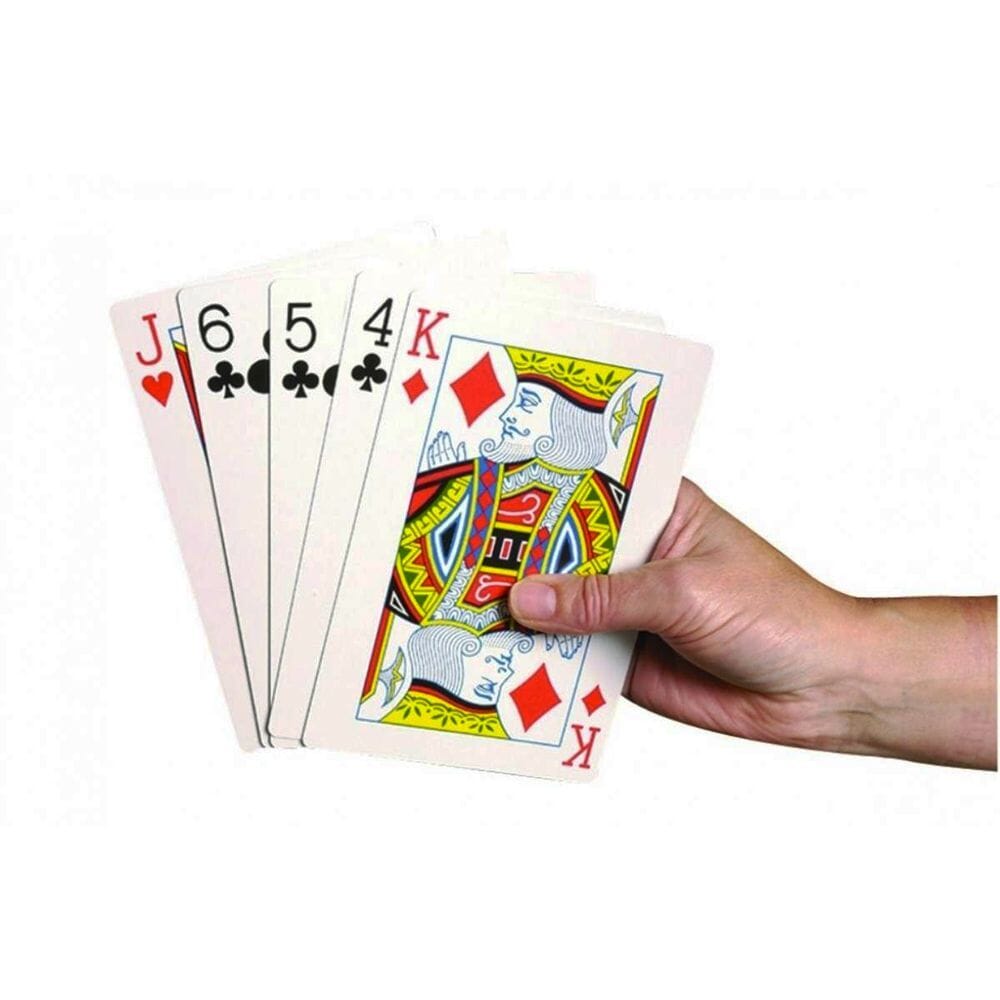 Real Big Playing Cards from Essential Aids
