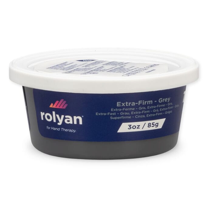 Rolyan Hand Therapy Putty - Extra Firm Grey 85g from Essential Aids