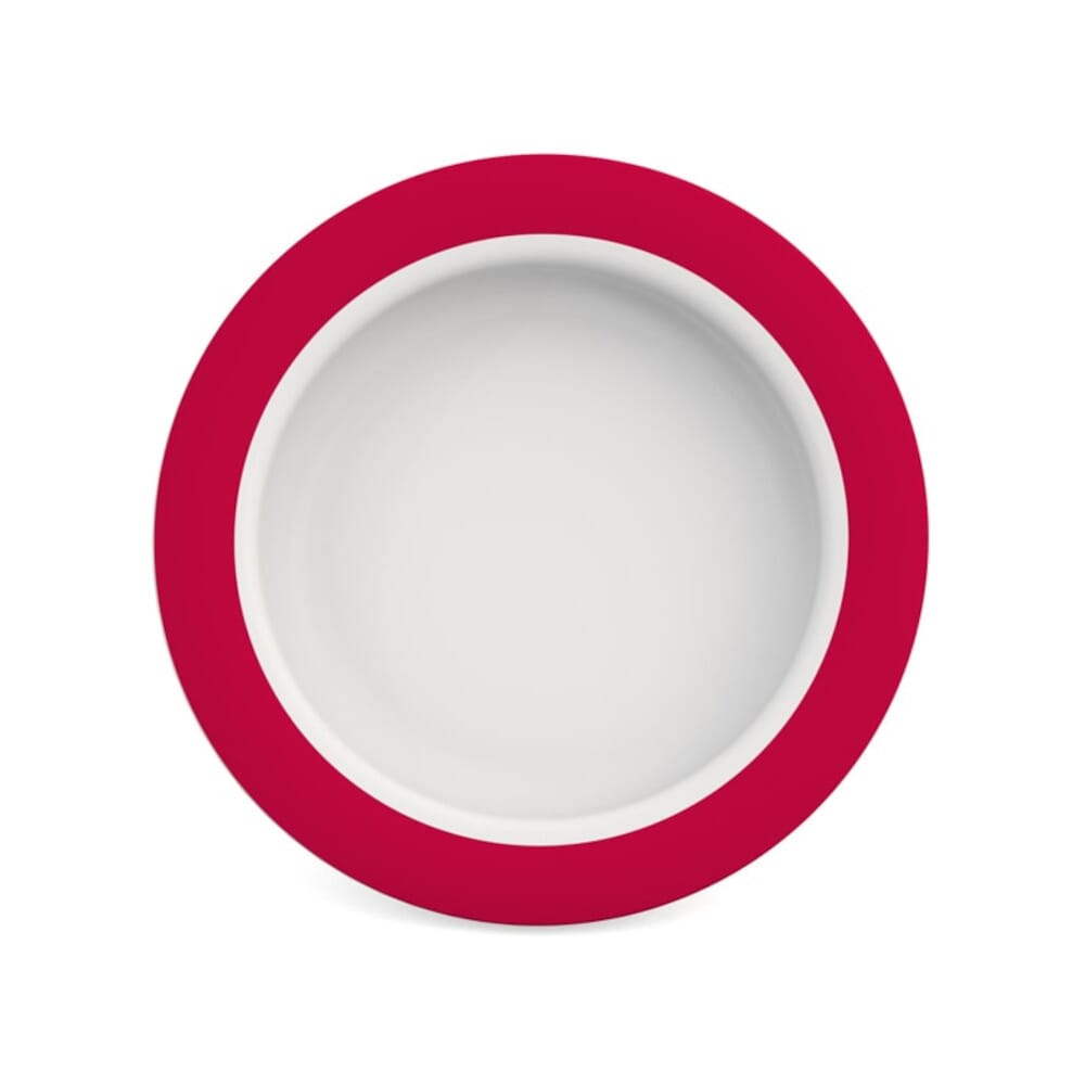 Small Plate With Sloped Base - White from Essential Aids
