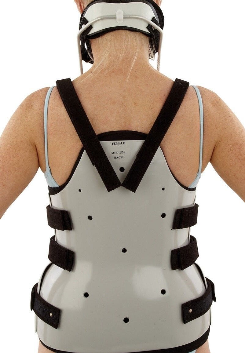 Cervical Thoracic and Lumbar Spine Orthosis - Large Corpulent Female ...