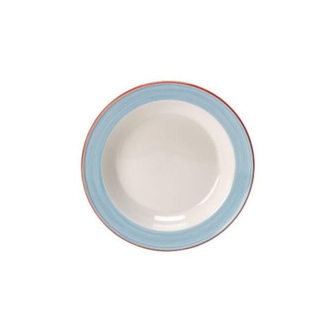 Steelite Freedom Crockery - Rio Blue - 21.5cm Soup Plate from Essential ...