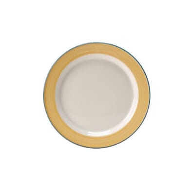 Steelite Freedom Crockery - Rio Yellow - 15.75cm Slimline Plate from ...