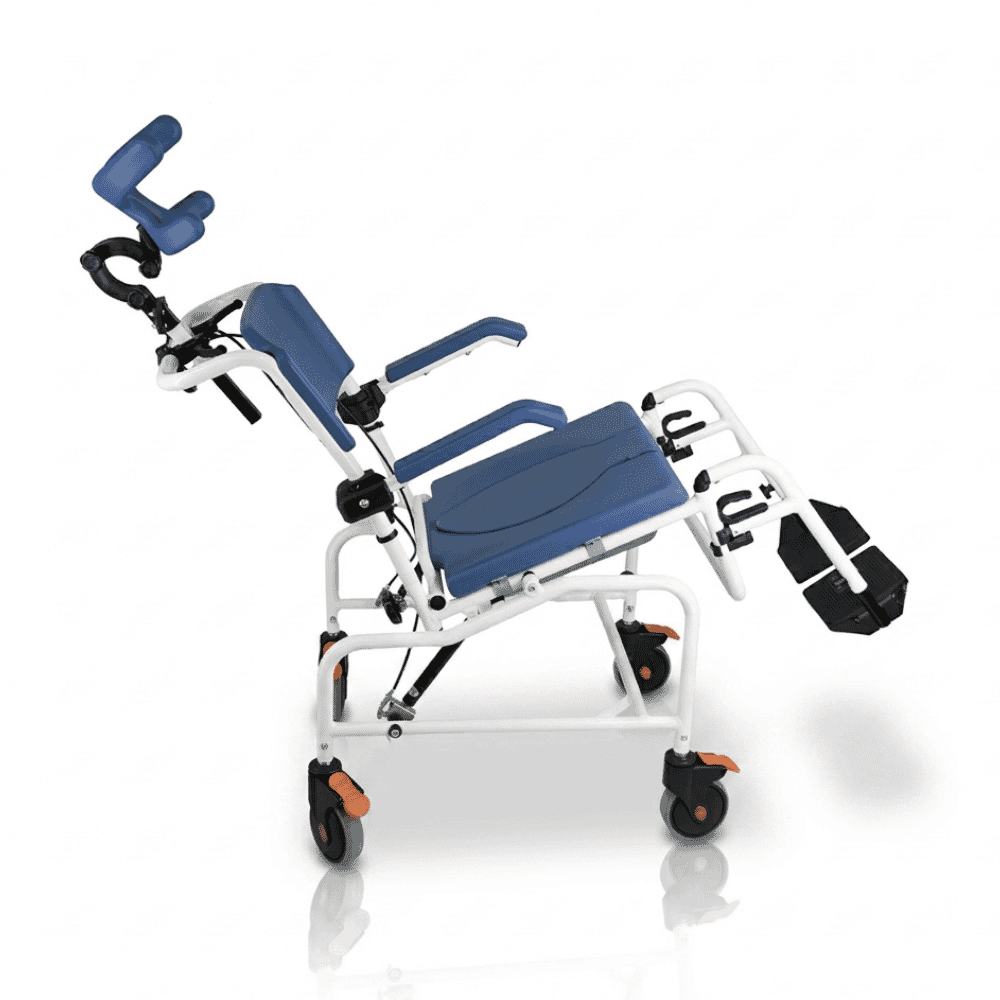 Tilt in Space Shower Commode Chair from Essential Aids