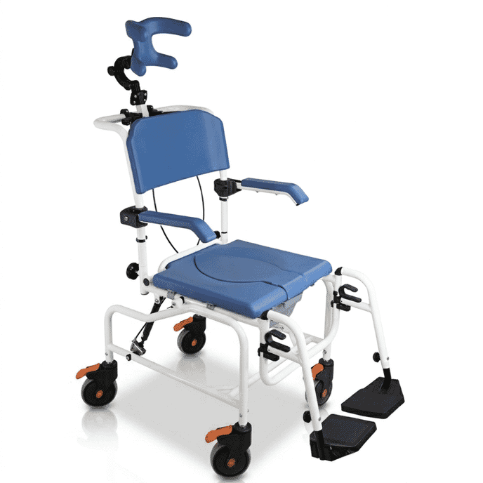 Tilt in Space Shower Commode Chair from Essential Aids