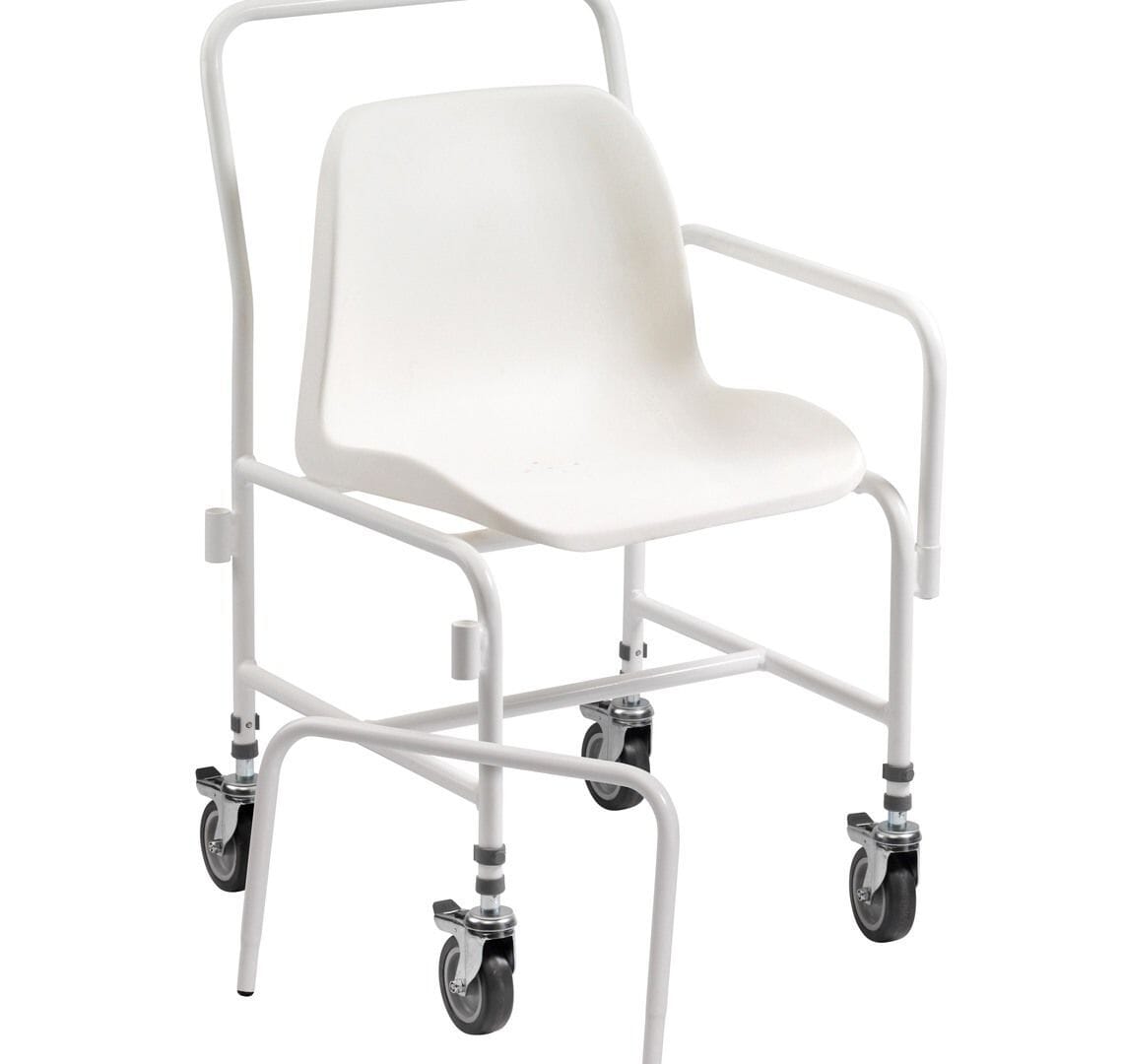 Tilton Mobile Adjustable Height Shower Chair