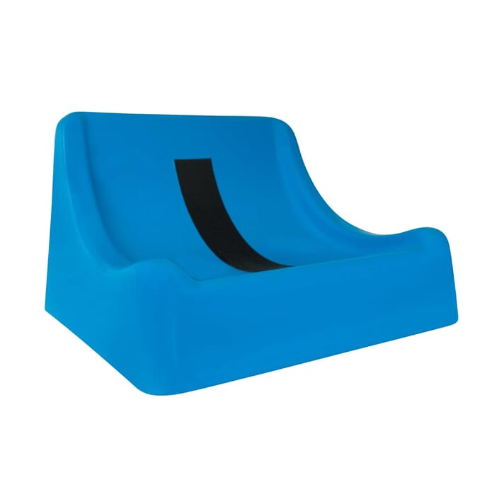 Tumble Forms Floor Sitter Wedge - Blue - X-Large from Essential Aids