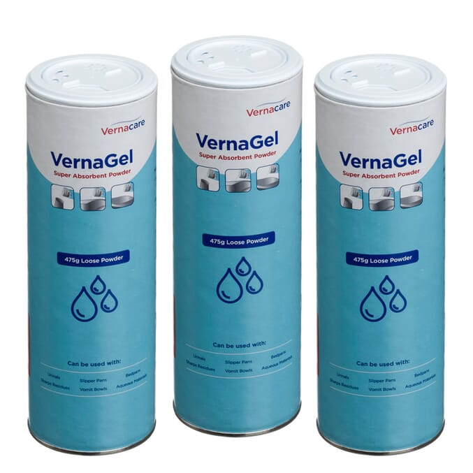 Vernagel Absorbent Powder - Tub - Triple Pack from Essential Aids