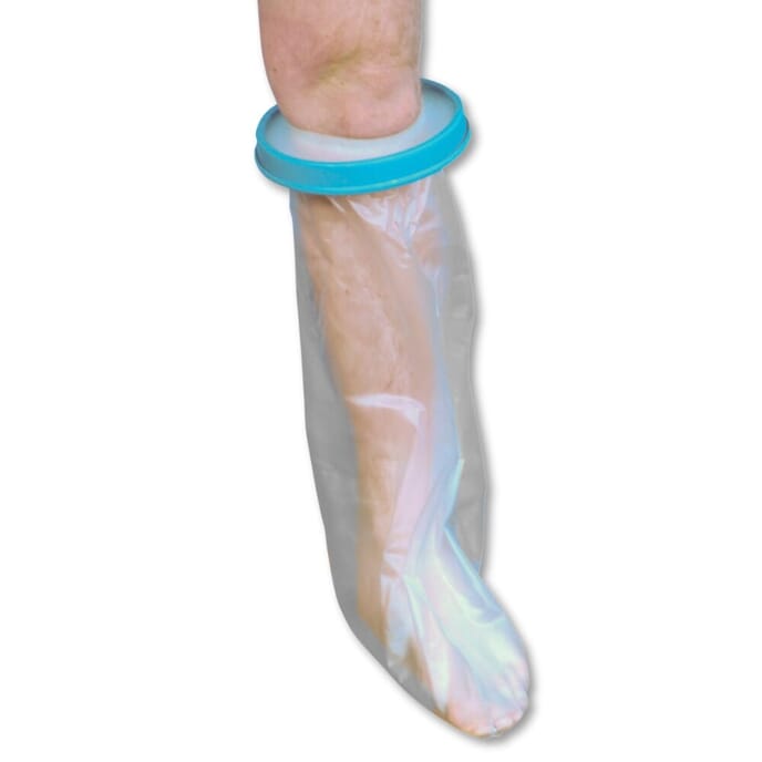 Waterproof Cast and Bandage Protector - Adult Short Leg from Essential Aids