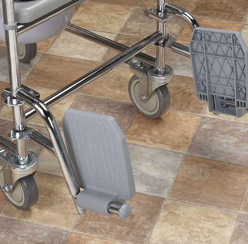 Wheeled Commode Fixed Height From Essential Aids