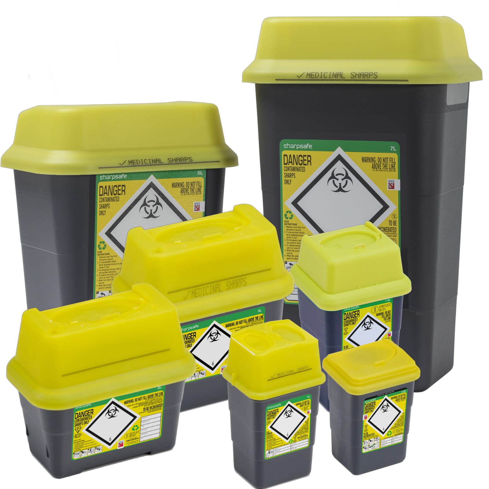 Sharps Bins, Personal Care - Essential Aids